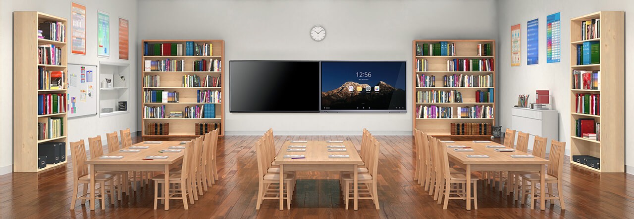 Interactive flat panels improve digital teaching and learning ...